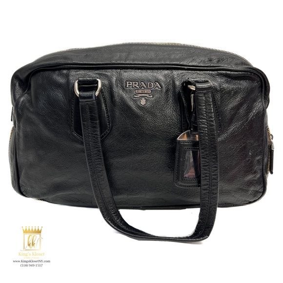 Prada | Bags | Prada Leather 2 Way Bag | Poshmark
